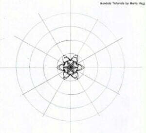An Easy Mandala Tutorial Using a Beautiful Leaf Pattern
