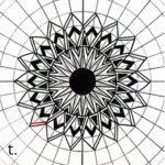 Mandala with Triangles: Re-create This Beautiful Design