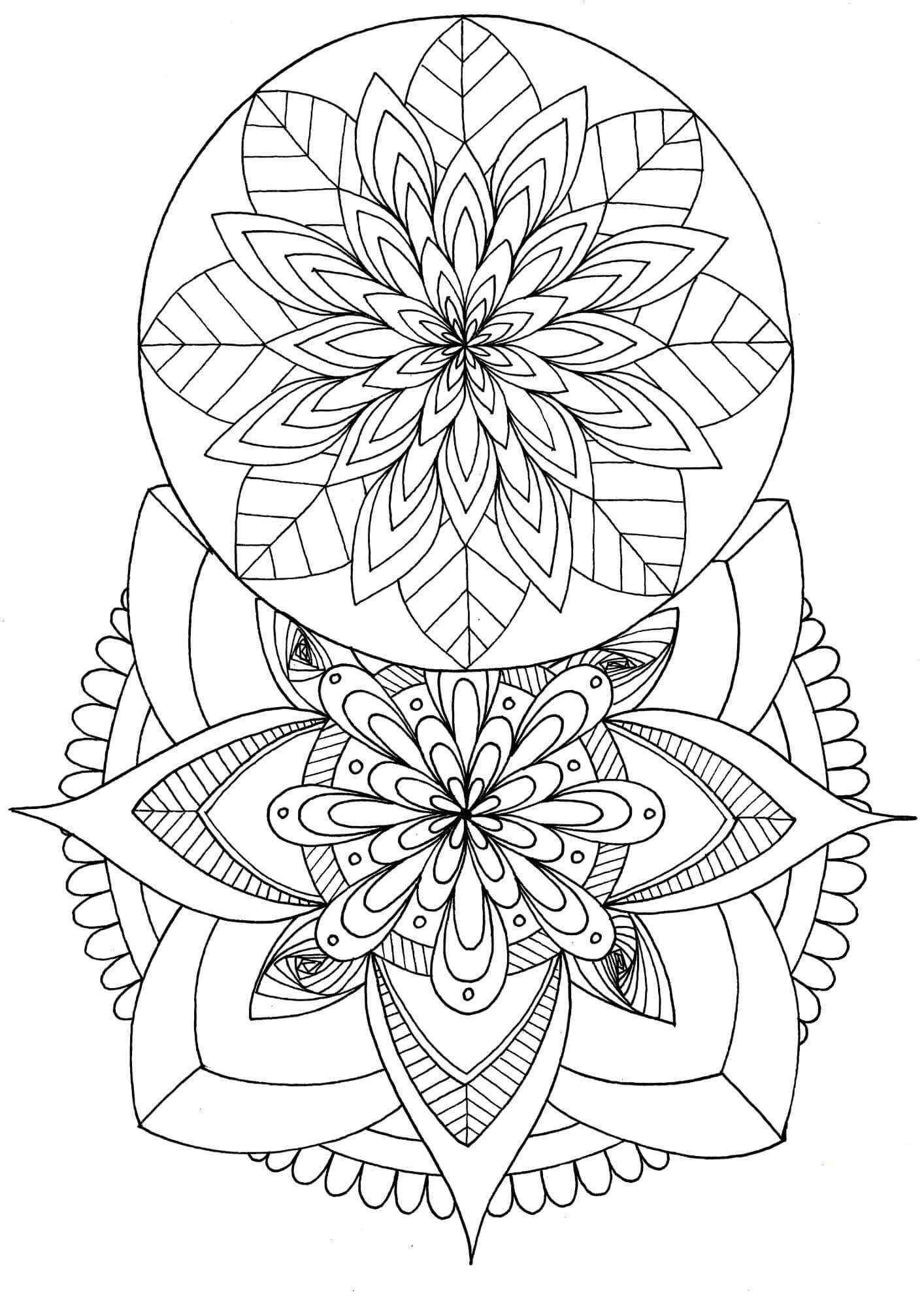 A Unique and Vibrant Summer Mandala Coloring Book