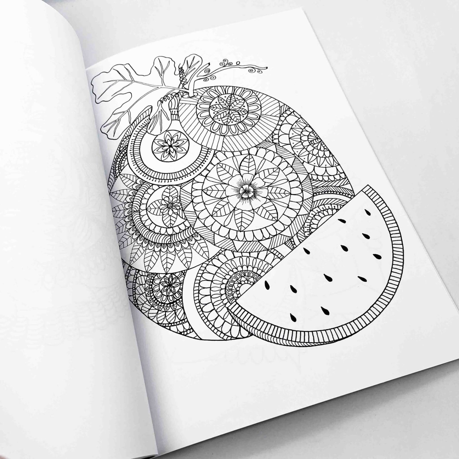 A Unique and Vibrant Summer Mandala Coloring Book