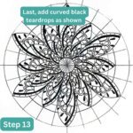 How to Draw This Easy Mandala with One Stunning Pattern
