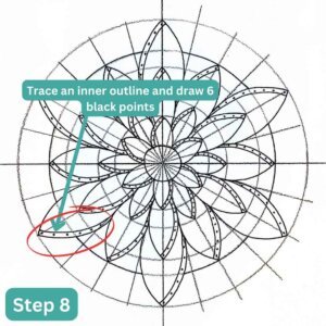 How to Draw This Easy Mandala with One Stunning Pattern